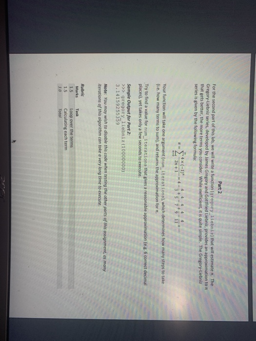 Solved Part 1 The intersection (n) of two sets (s1, s2) is | Chegg.com