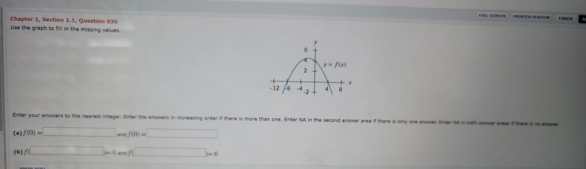 Solved FULL SCREEN PRINTER VERSION 4 BACK NI Chapter 1, | Chegg.com