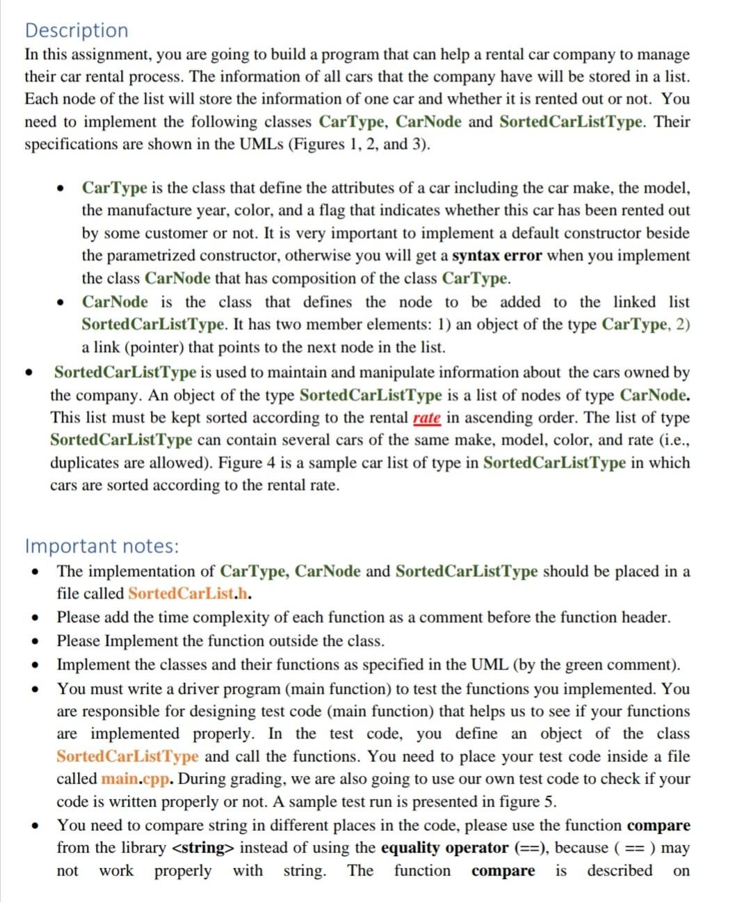 Solved Description In this assignment, you are going to | Chegg.com