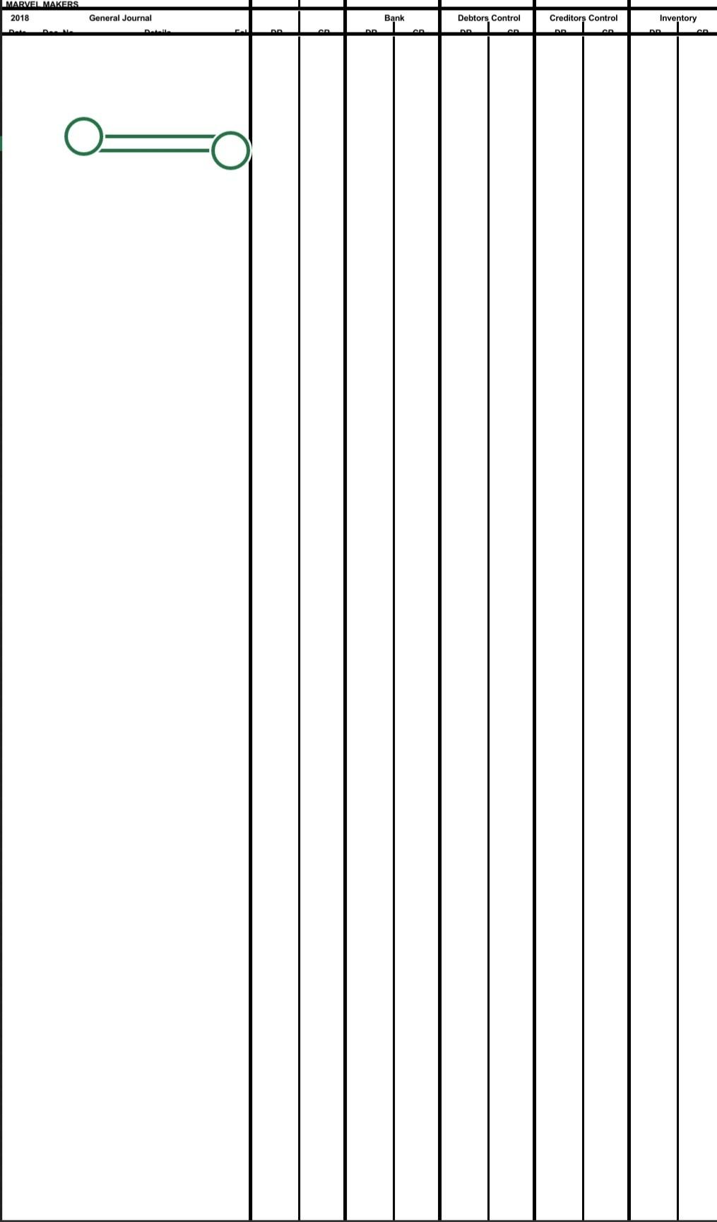 Complete the general journal, creditors and debtors | Chegg.com