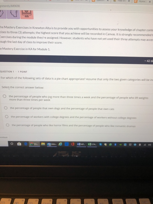 Solved Free X Home gnments/449698 he Mastery Exercises in | Chegg.com