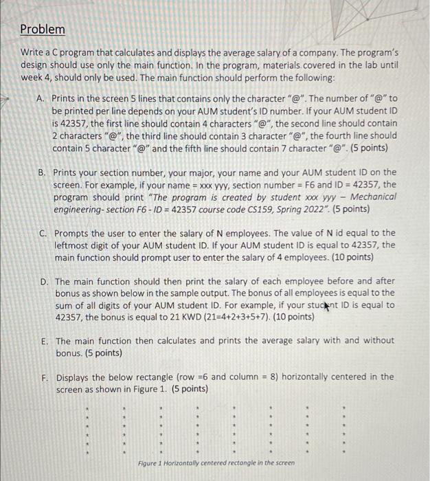 Solved name: retaj alobaid id: 65609 pleas use tge id and | Chegg.com