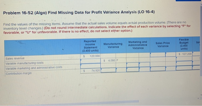 Solved Find the values of the missing items. Assume that the | Chegg.com