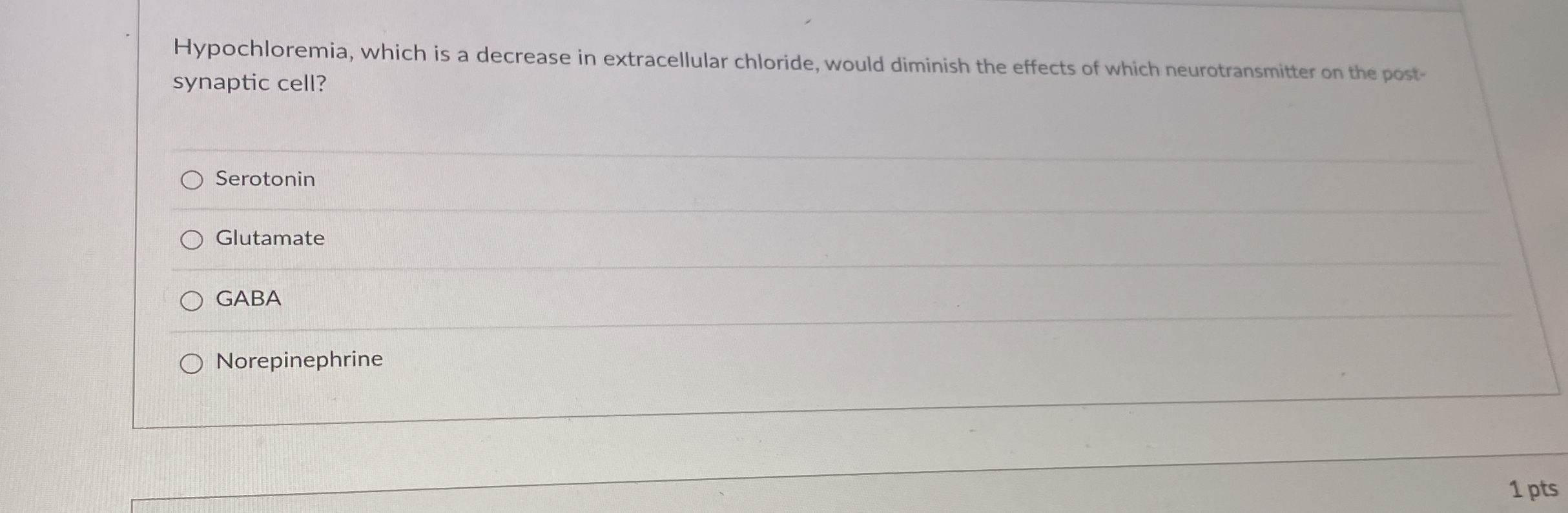 Solved Hypochloremia Which Is A Decrease In Extracellular 7890