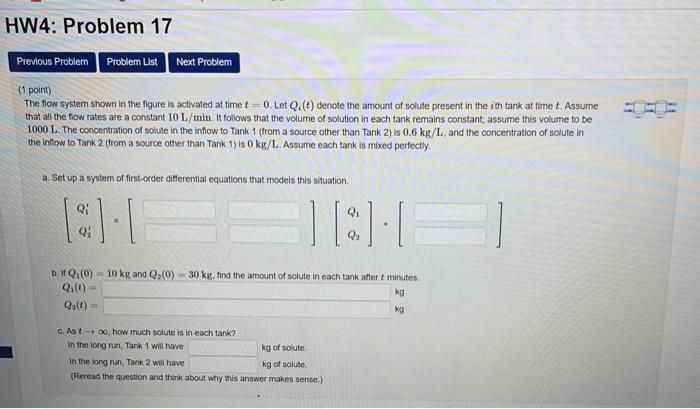 Solved HW4: Problem 17 Previous Problem Problem List Next | Chegg.com