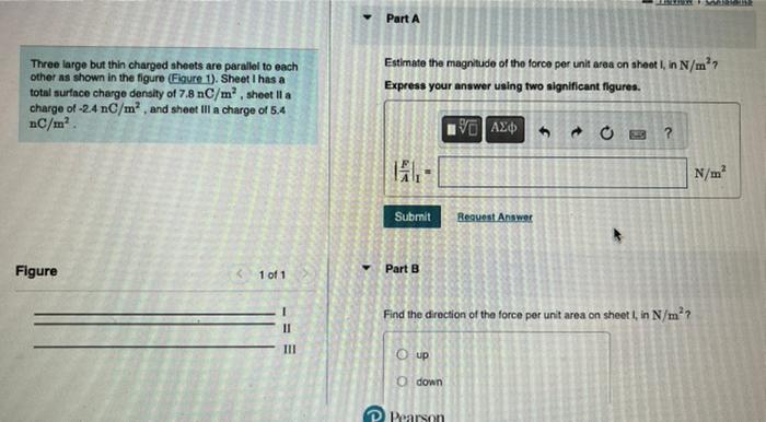 Solved Three large but thin charged sheets are parallel to | Chegg.com