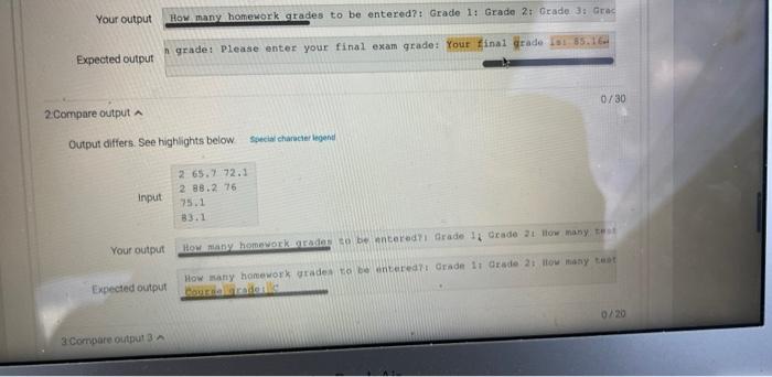 5. 19 Programming Lab 2: Grade Calculator With | Chegg.com