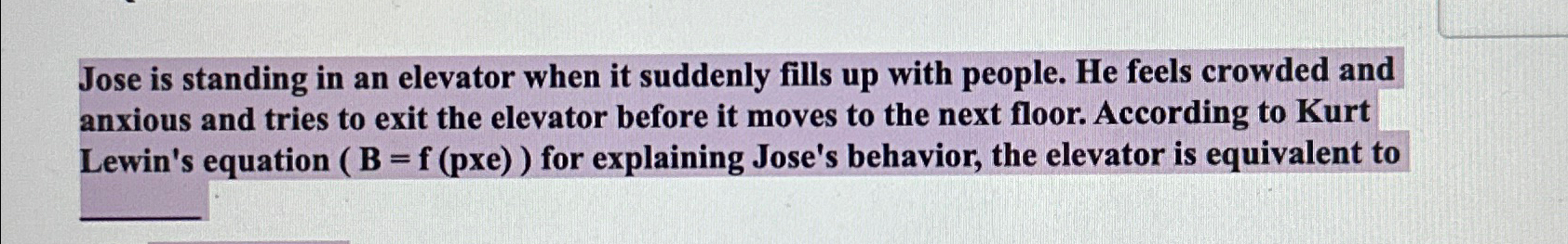 Solved Jose is standing in an elevator when it suddenly | Chegg.com