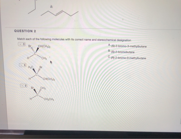 Solved QUESTION 1 Designate correctly each of the following | Chegg.com