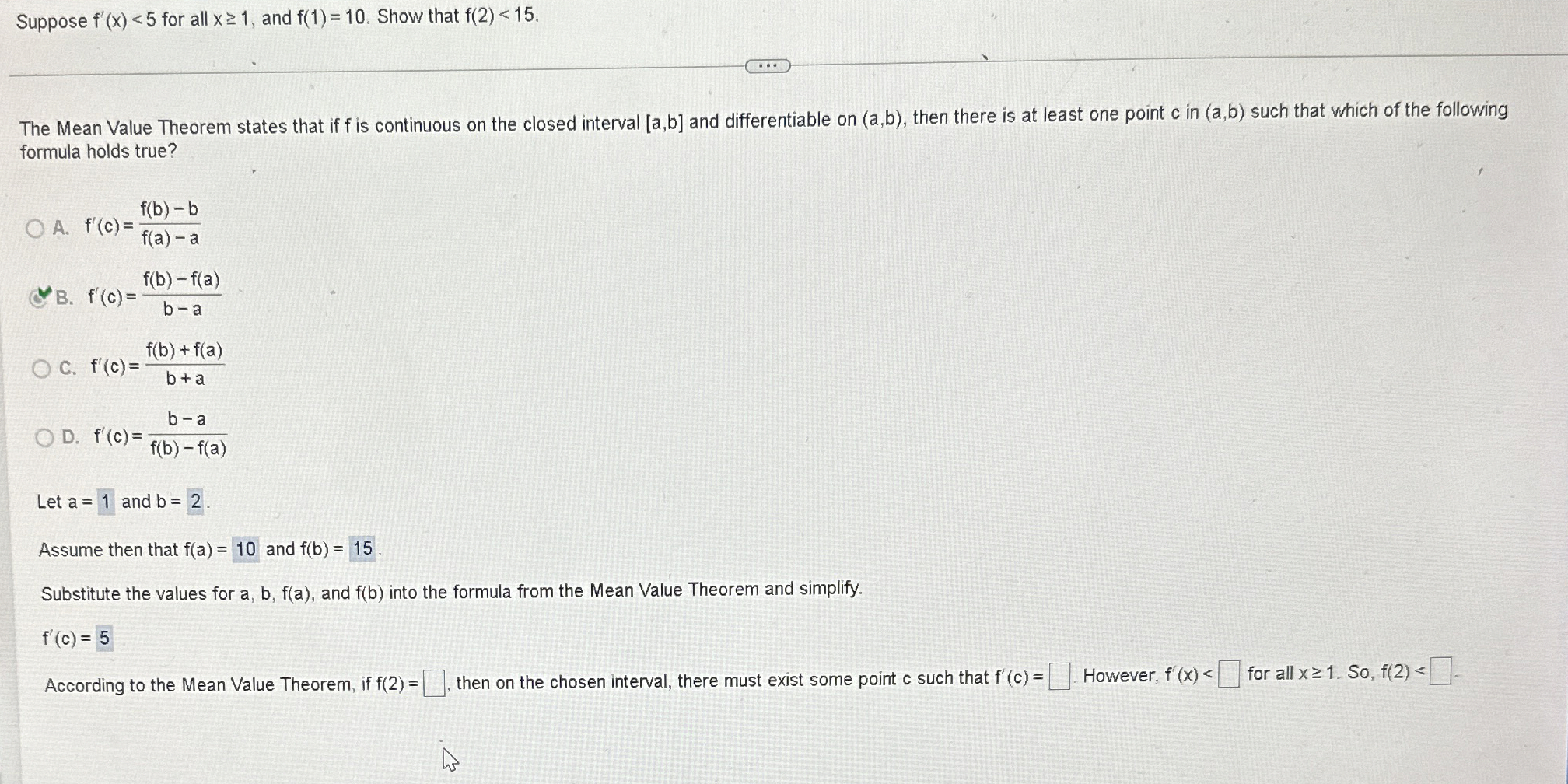 Solved Suppose f'(x)