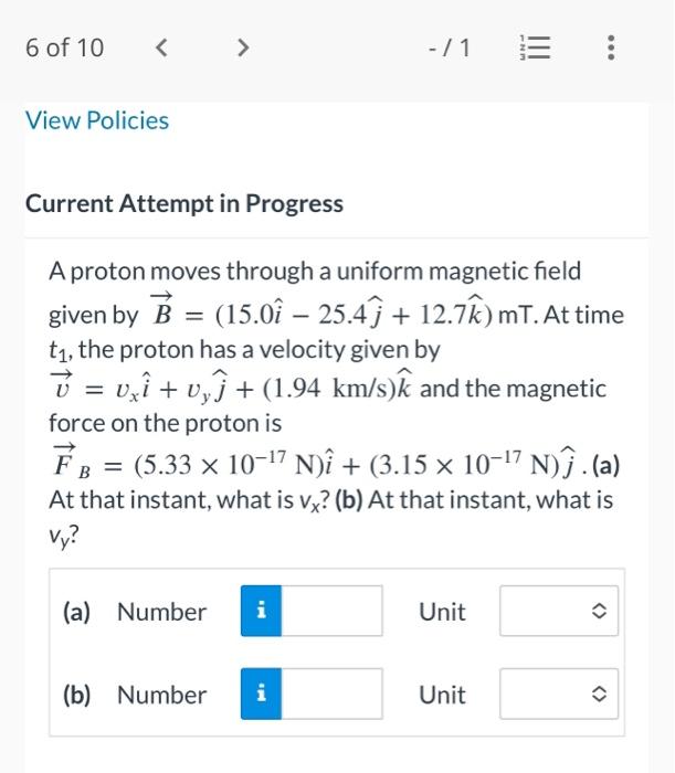 Solved An electron moves through a uniform magnetic field | Chegg.com