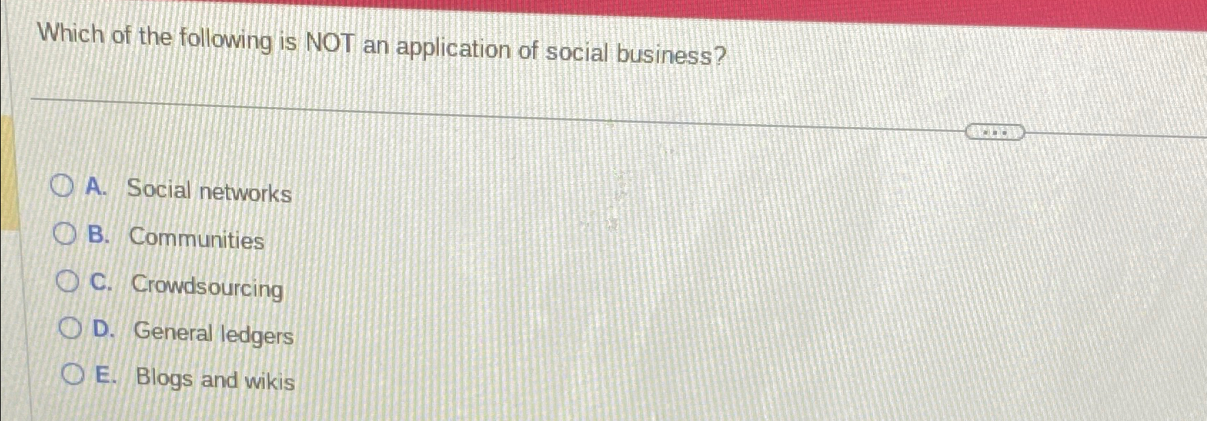 Solved Which of the following is NOT an application of | Chegg.com