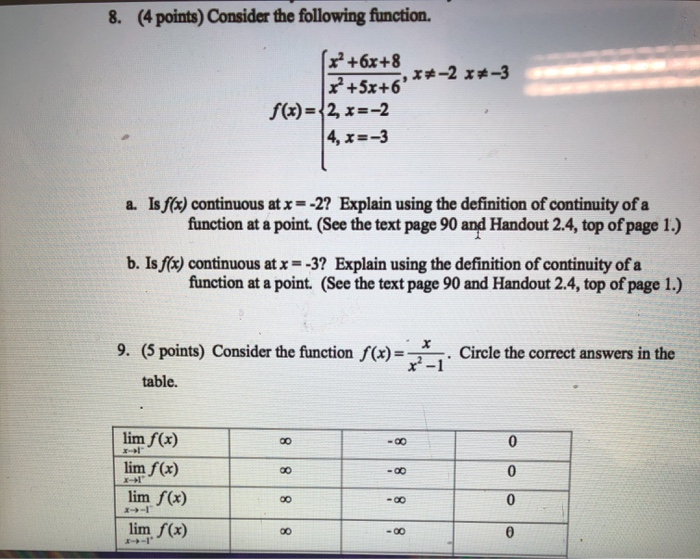 Solved 1. (4 points) Pre-Calculus Questions: J4-,エ>1 Graph | Chegg.com
