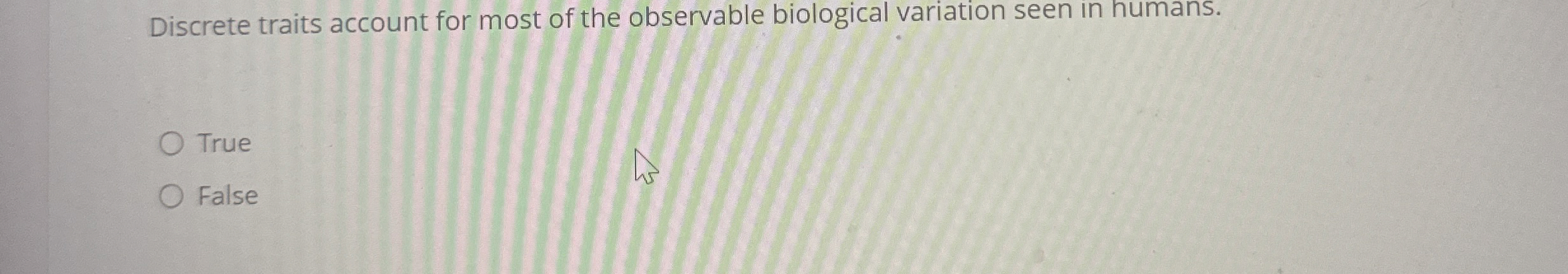 Solved Discrete traits account for most of the observable | Chegg.com