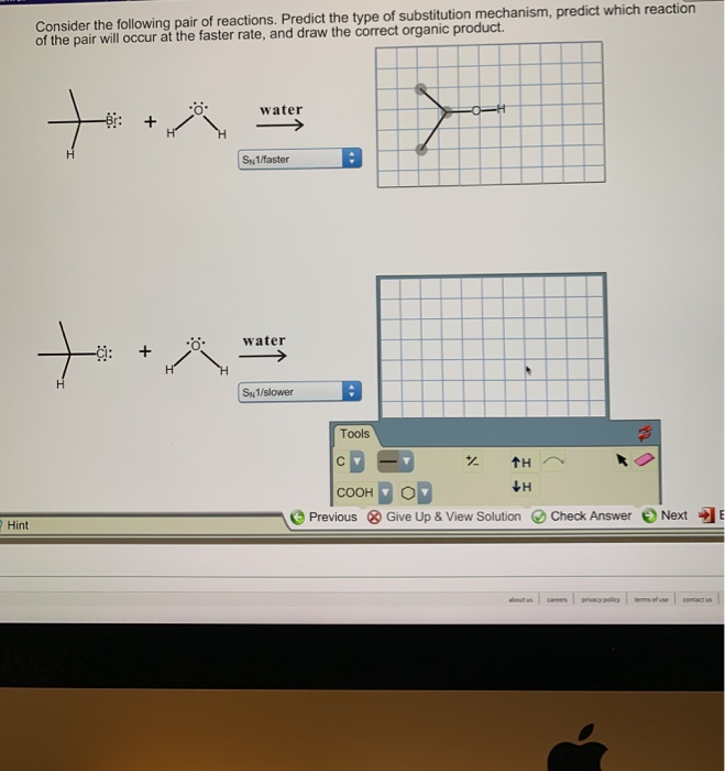 Solved Consider the following pair of reactions, Predict the | Chegg.com