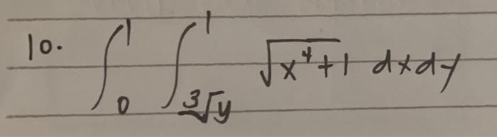 Solved 10. r r Txt axay | Chegg.com