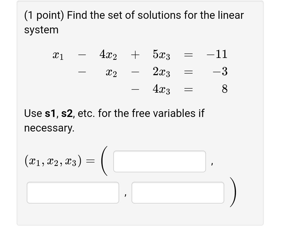 Solved (1 point) Determine the value of h such that the | Chegg.com