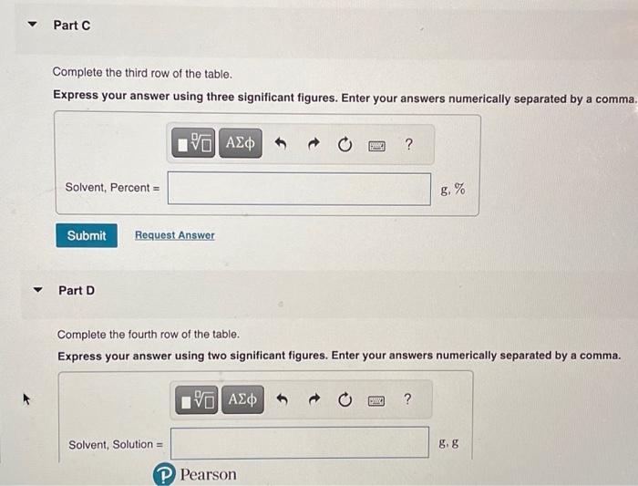Solved Complete the first row of the table. Express your | Chegg.com