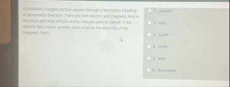 Solved A positively charged particle passes through a | Chegg.com
