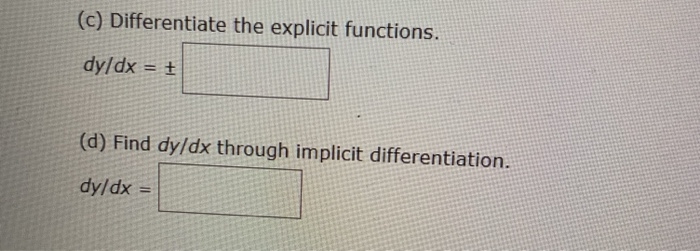 Solved Consider the following. x² + y2 = 16 (a) Find two | Chegg.com