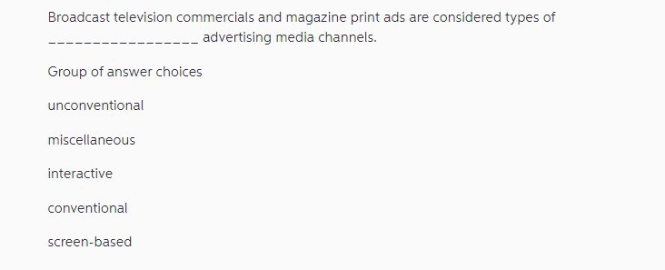 Solved Operation management 56 ﻿Broadcast television | Chegg.com