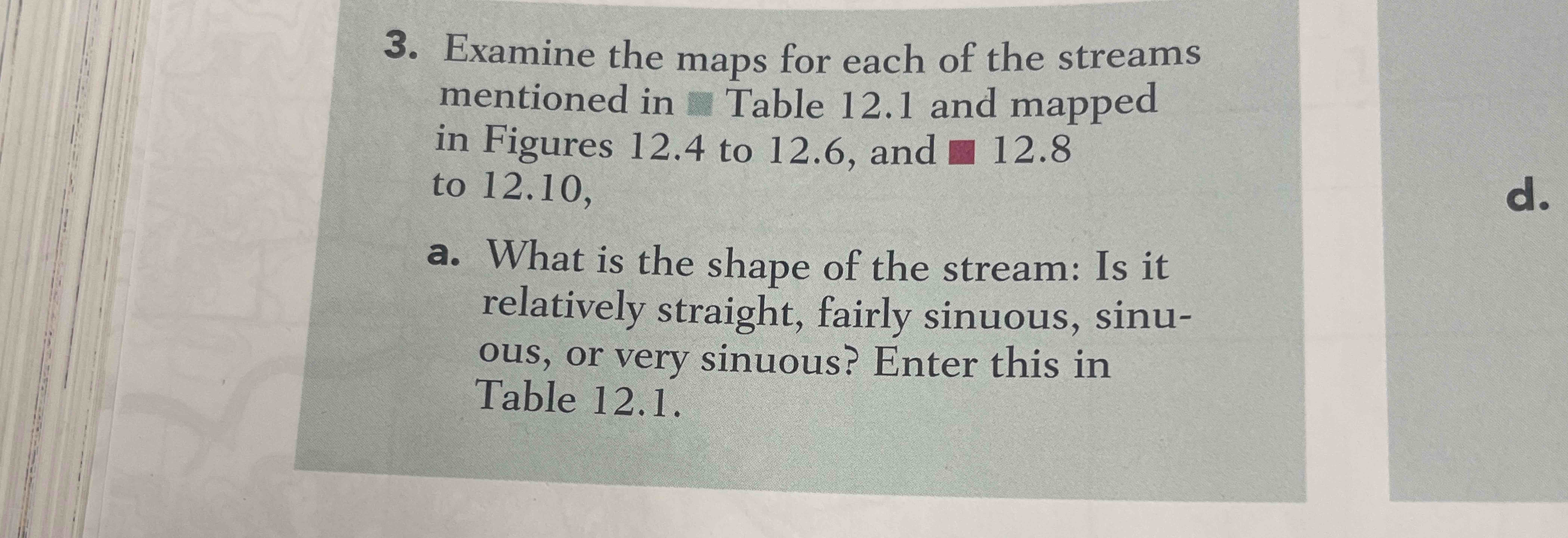 Solved 3. ﻿Examine the maps for each of the streams | Chegg.com