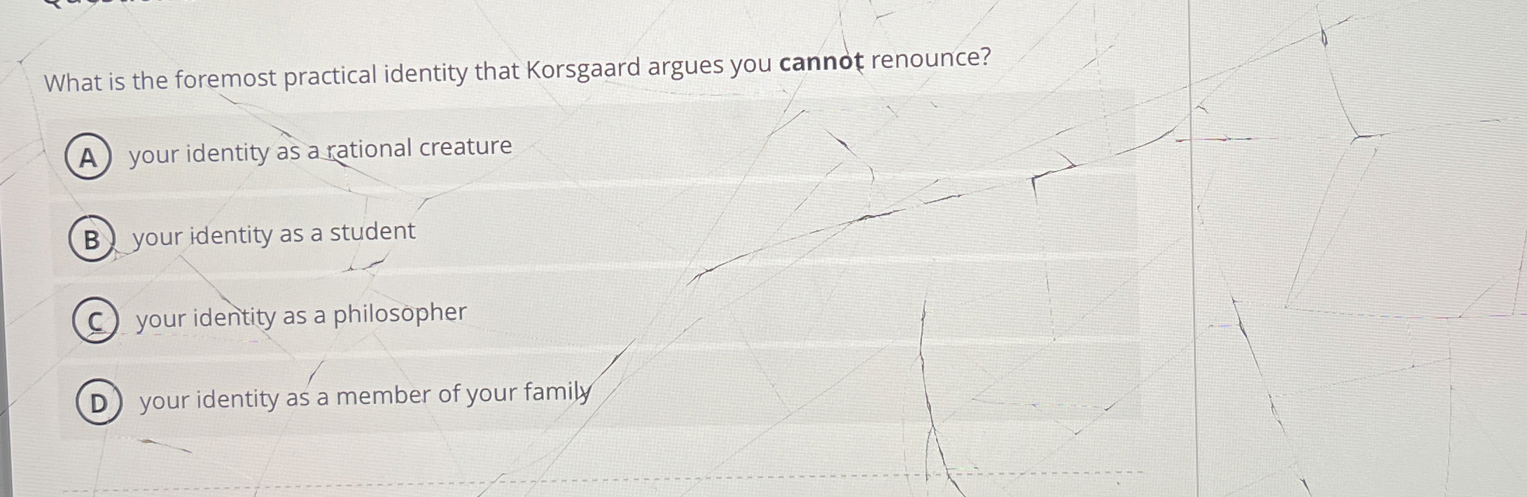 Solved What is the foremost practical identity that | Chegg.com