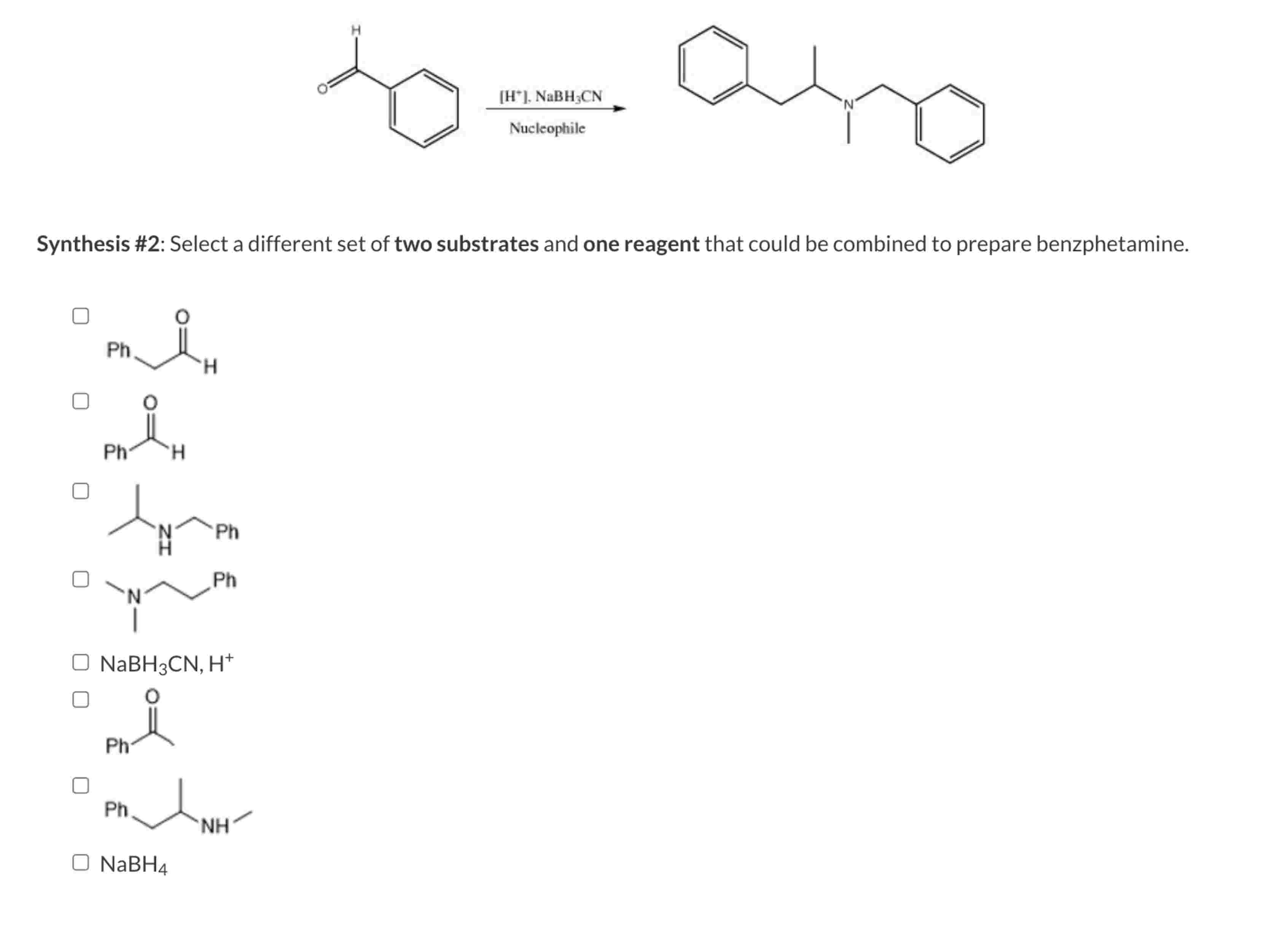 Solved Synthesis #2: Select a different set of ﻿two | Chegg.com