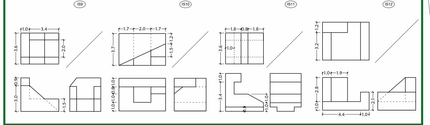 Solved Draw THE THREE -DIMENSIONAL DRAWING (ISOMETRIC) 3d | Chegg.com