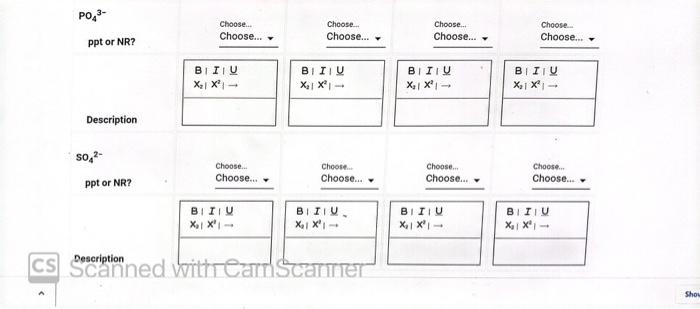 Solved results for first spot plate complete the following | Chegg.com