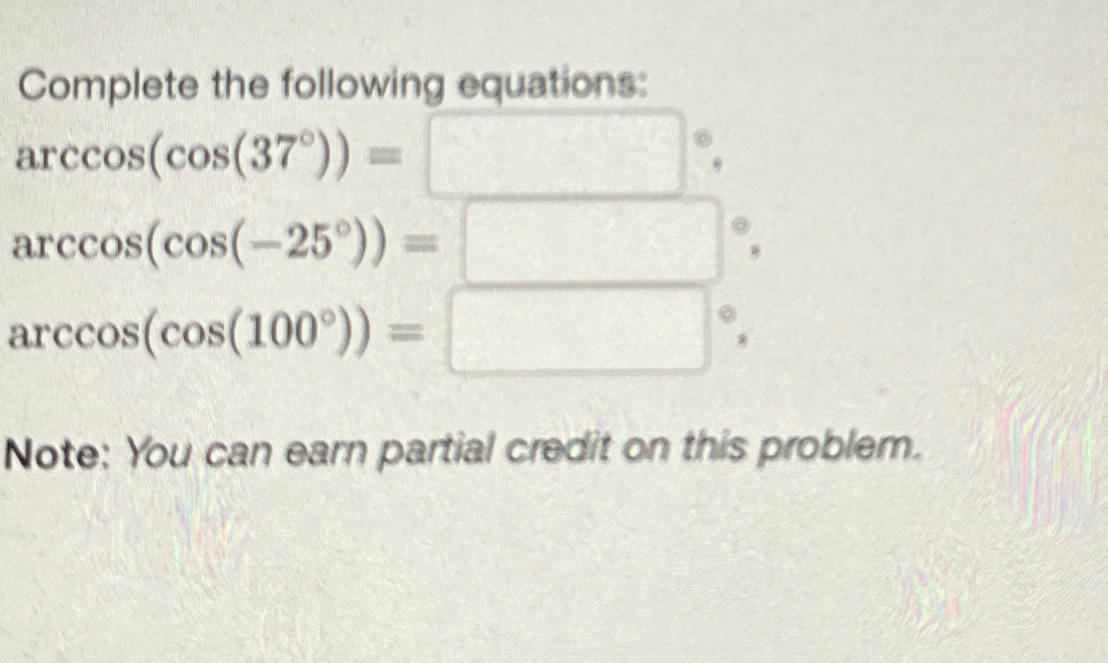 Solved Complete the following | Chegg.com