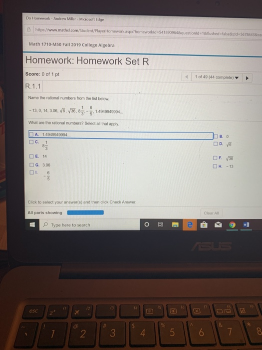 Solved Do Homework - Andrew Miller - Microsoft Edge | Chegg.com