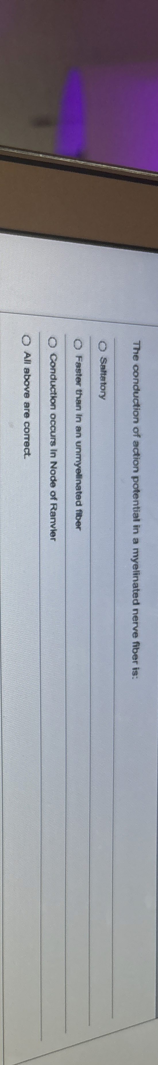 Solved The conduction of action potential in a myelinated | Chegg.com