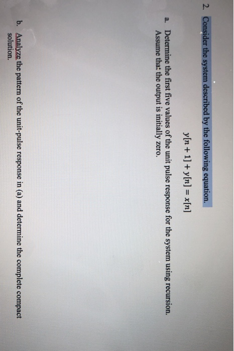 Solved 1. Compute the output y[n] of the 3-point moving | Chegg.com