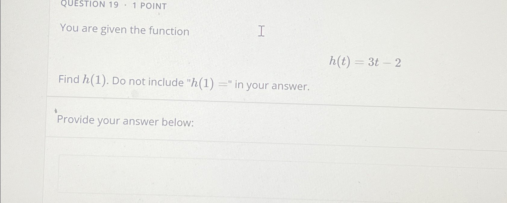 Solved QUESTION 19*1 POINTYou are given the | Chegg.com Solved QUESTION 19*1 POINTYou are given the | Chegg.com