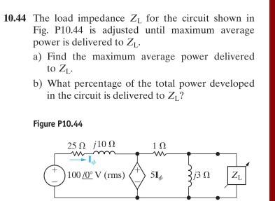 Solved 10.1 The following sets of values for v and i pertain | Chegg.com