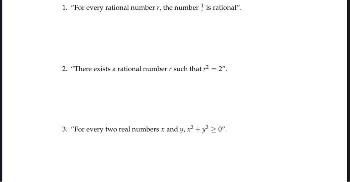 Solved state the negations of the following quantified | Chegg.com