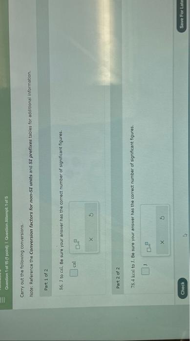 Solved Carry out the following conversions. Note: Reference | Chegg.com