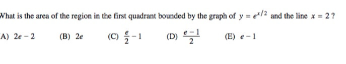 Solved What is the area of the region in the first quadrant | Chegg.com