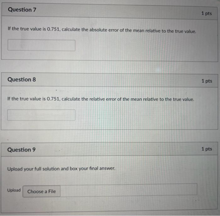 Solved The following results were obtained in the replicate | Chegg.com