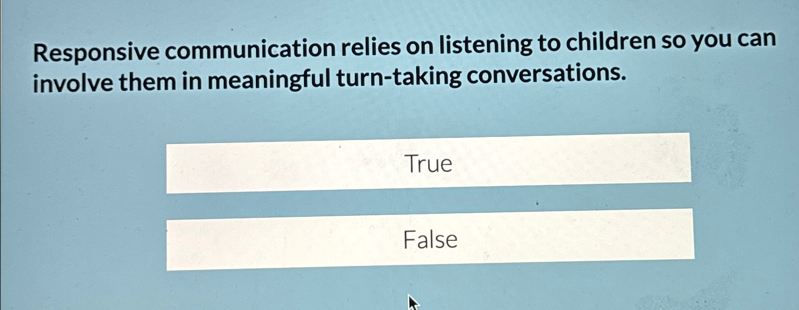 Solved Responsive communication relies on listening to | Chegg.com