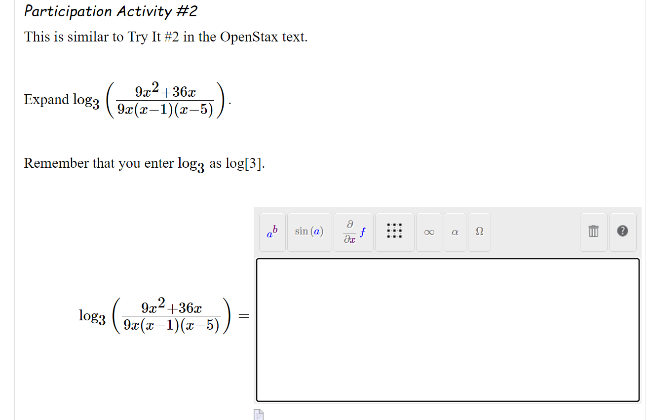 Solved Participation Activity #2 ﻿This is similar to Try It | Chegg.com