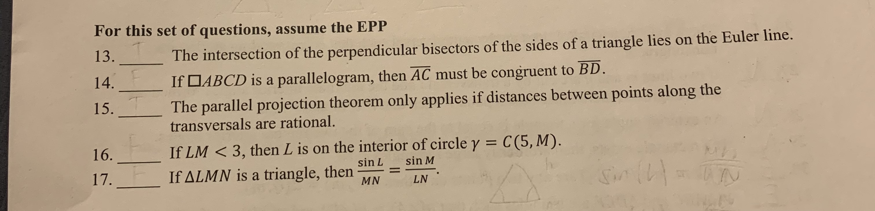 Solved For this set of questions, assume the Euclidean | Chegg.com