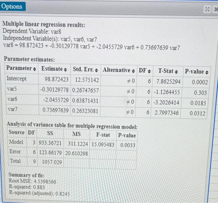(a) Construct a correlation matrix between x1,x there | Chegg.com