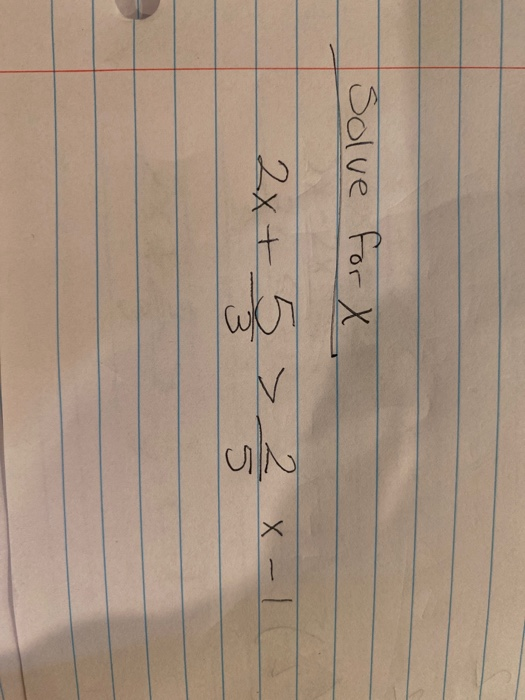 Solved solue for X 2x+ 5 > 23 > 2 X-| | Chegg.com