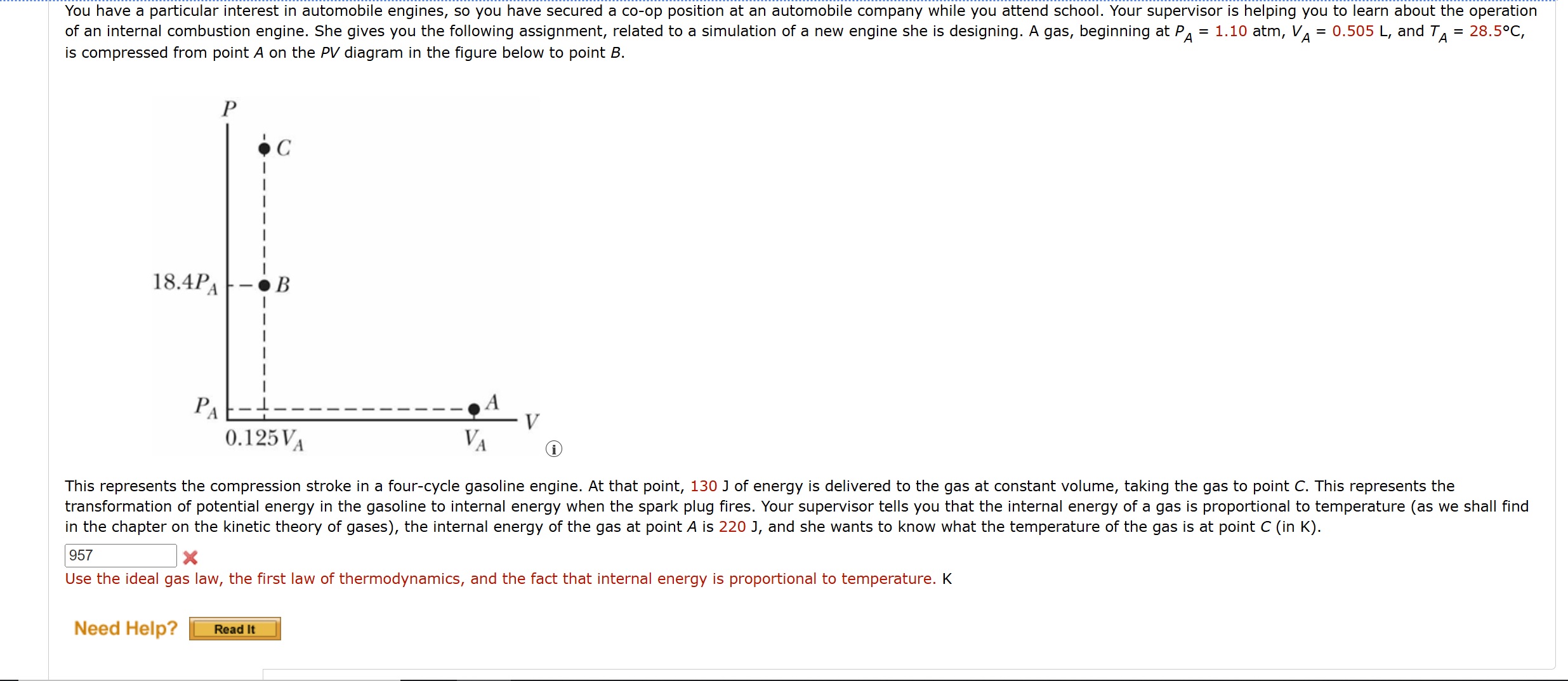 Solved You have a particular interest in automobile engines, | Chegg.com