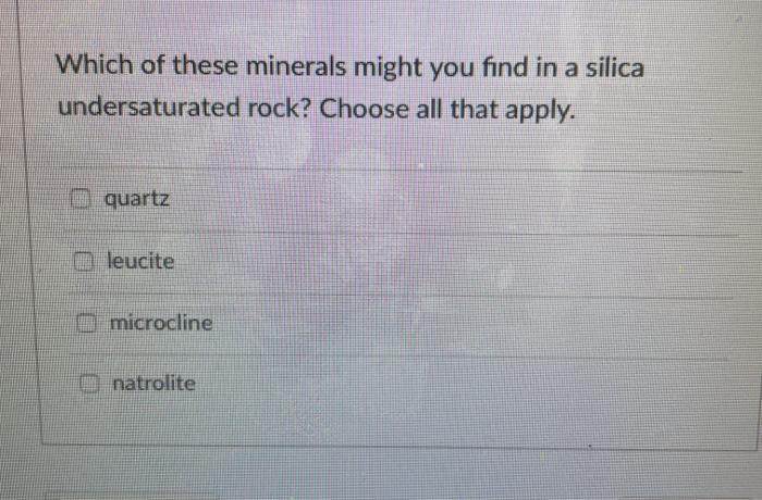 Solved The protolith for metabasite is basalt or mafic rock | Chegg.com