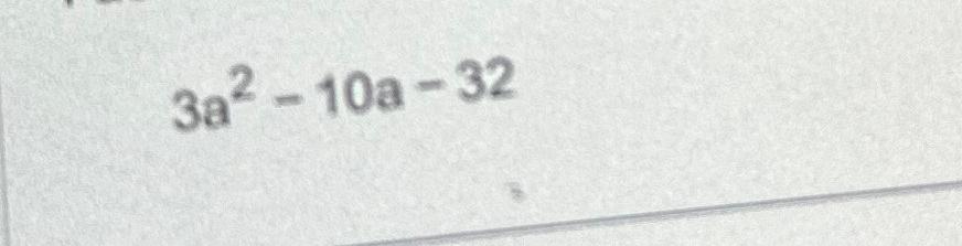 Solved 3a2-10a-32 | Chegg.com