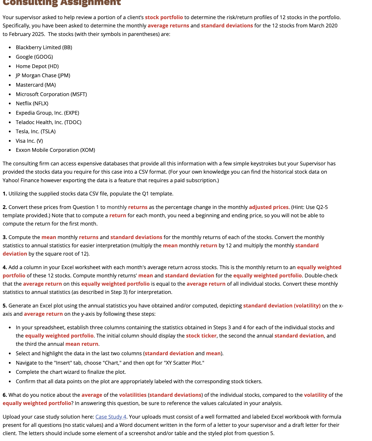 Question 1 ﻿Question 1:Create a worksheet/tab in an | Chegg.com