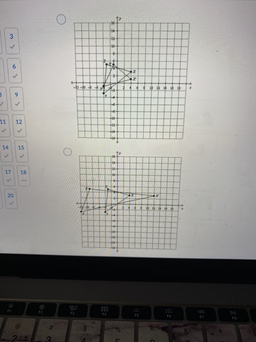 Solved Question 10 (5 points) Graph the image of the figure | Chegg.com